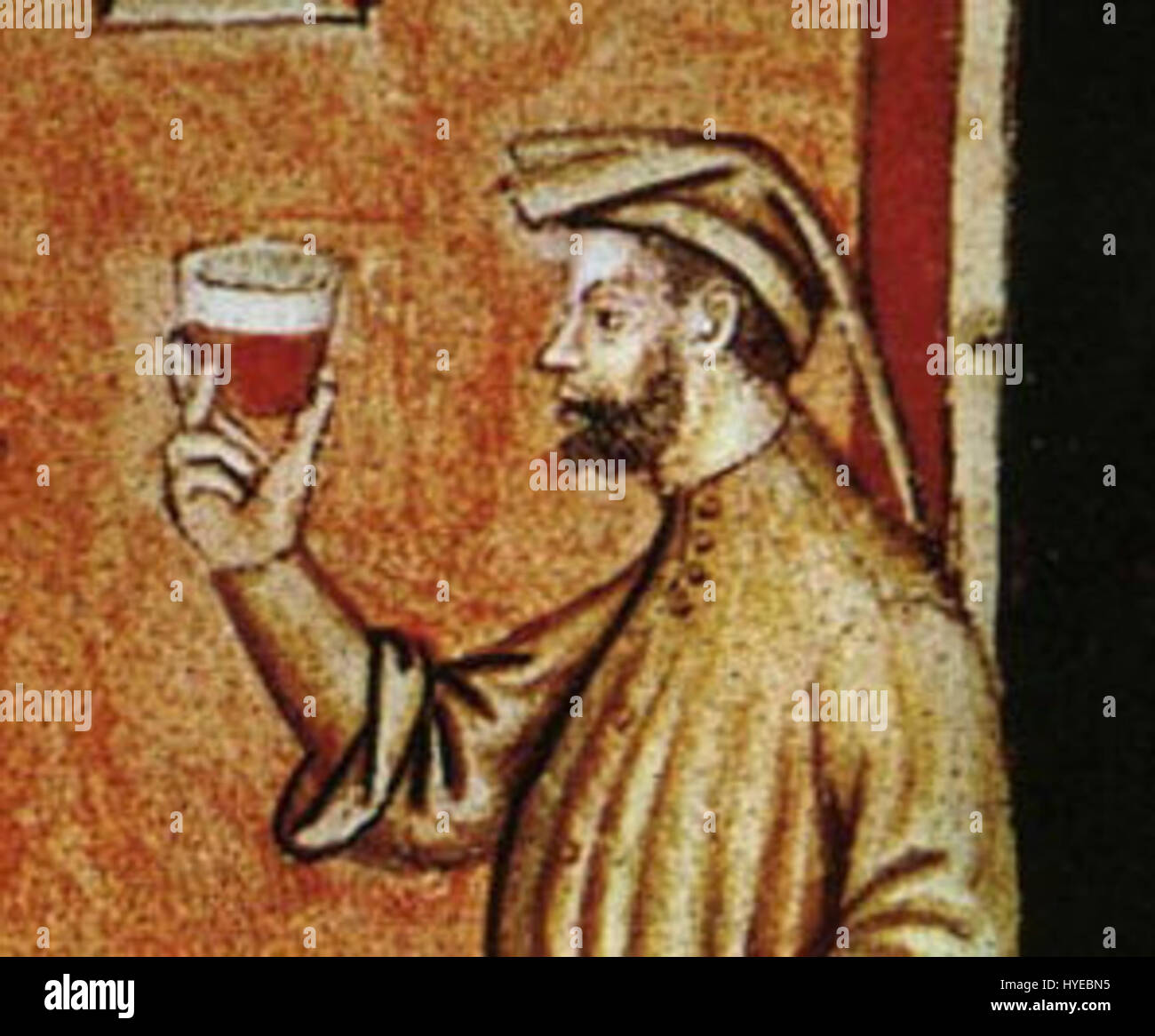 This detail from the *Taccuino Sanitatis Casanatense* illustrates a ...