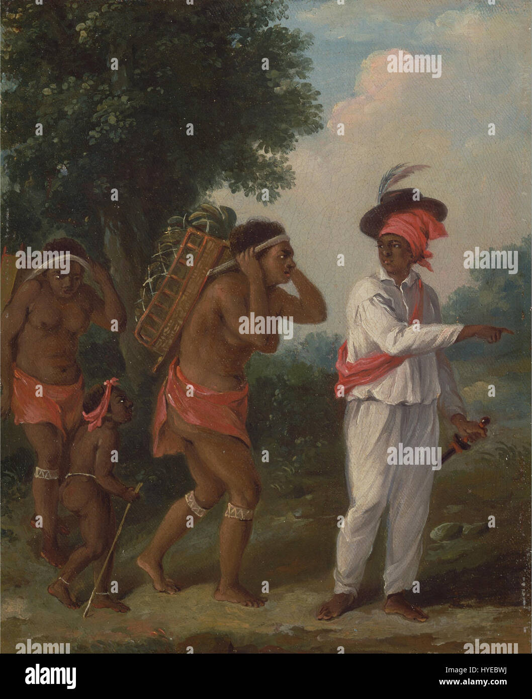 Carib indian drawing hi-res stock photography and images - Alamy