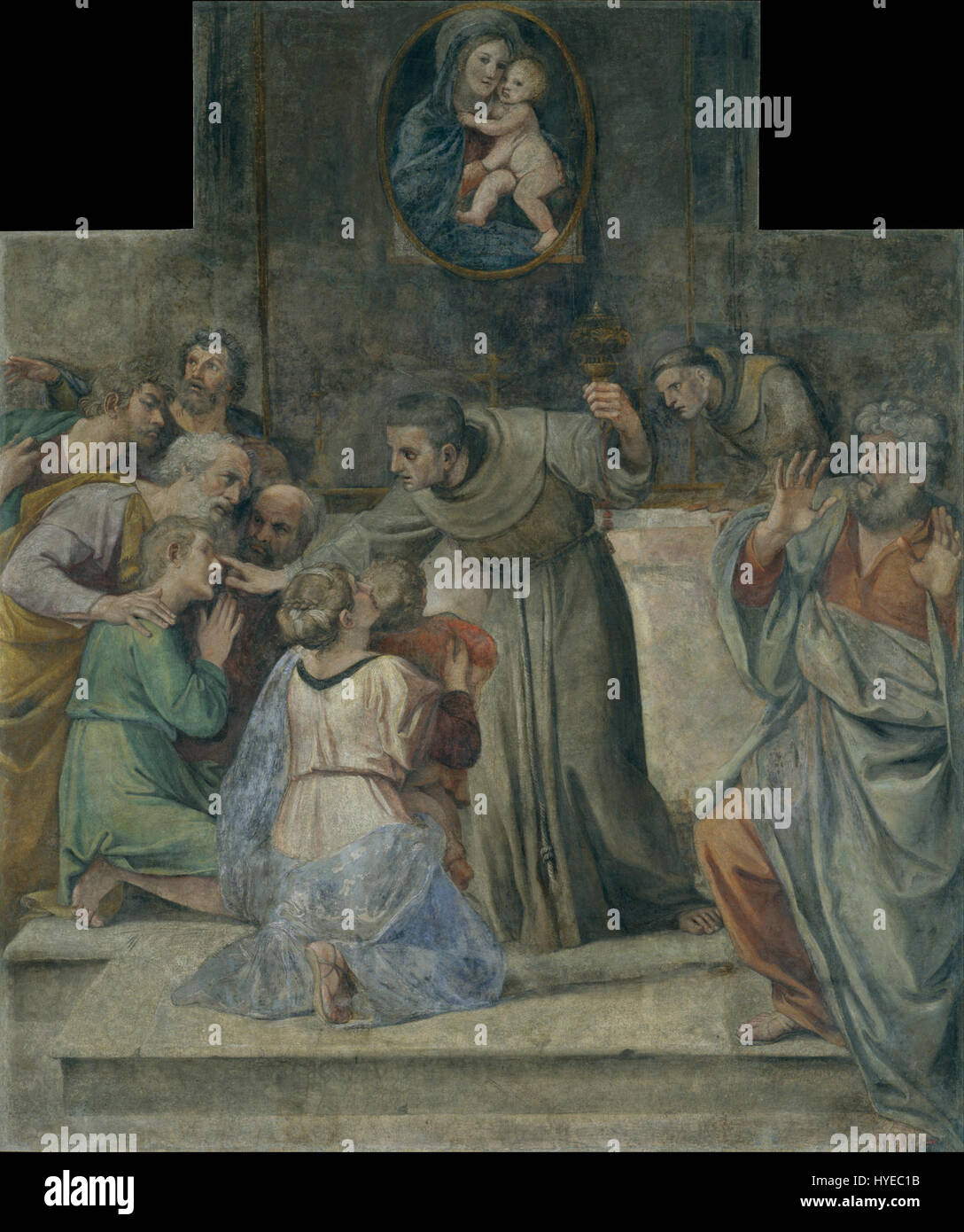 Christ healing the blind man hi-res stock photography and images - Alamy