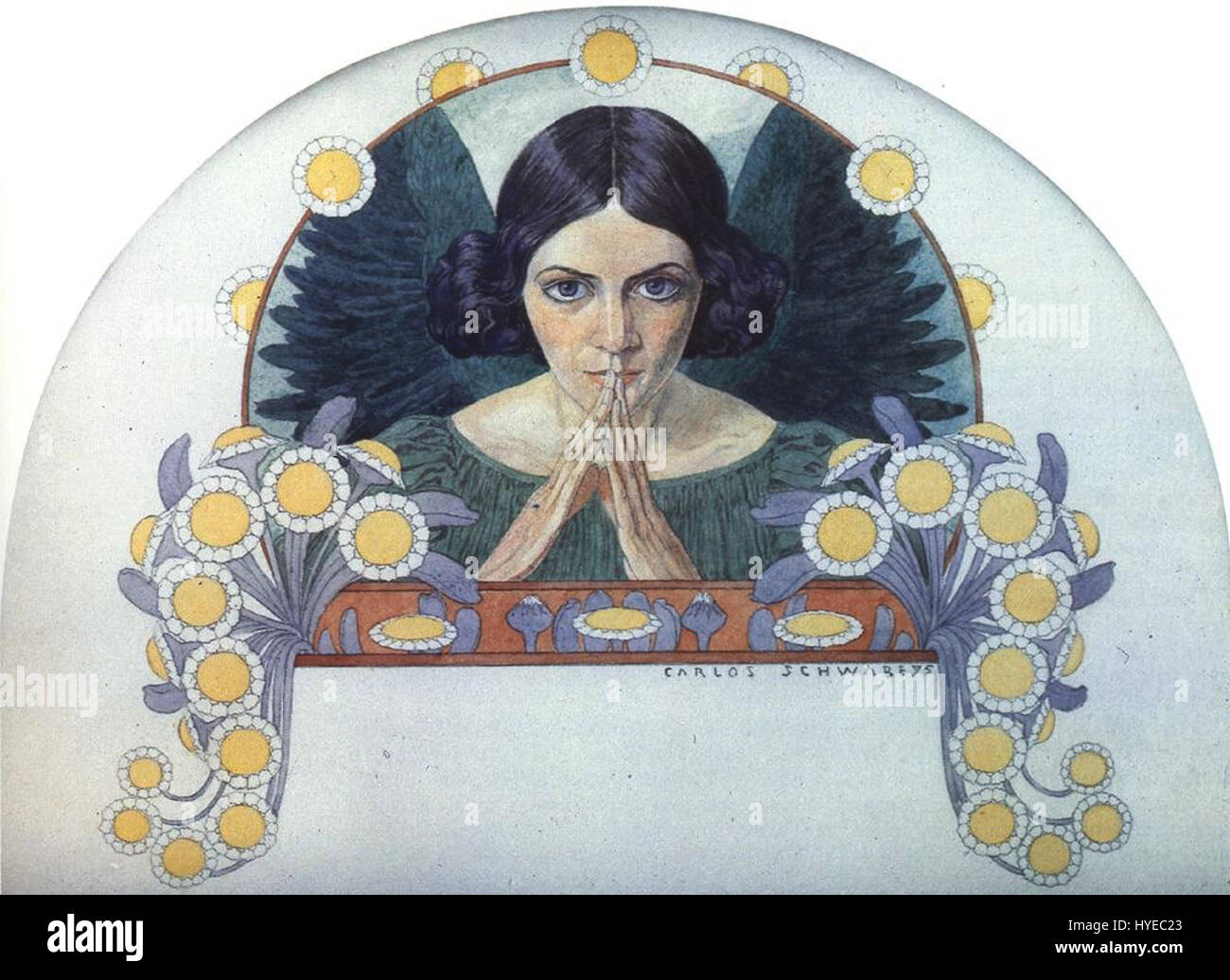 Ange d esperance Stock Photo - Alamy