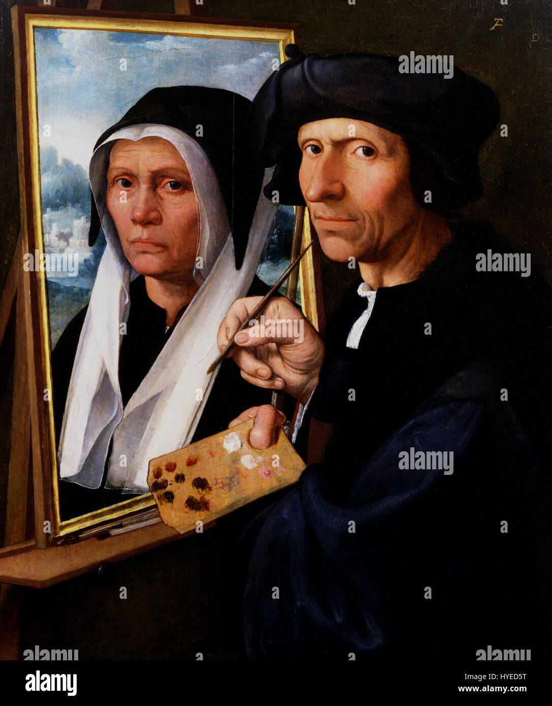 This portrait by Dirck Jacobsz and Jacob Cornelisz. van Oostsanen ...