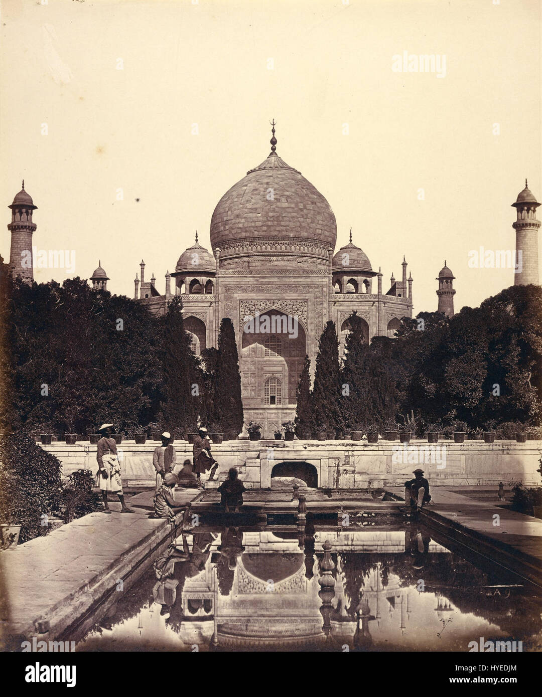 Taj mahal vintage painting hi-res stock photography and images - Alamy