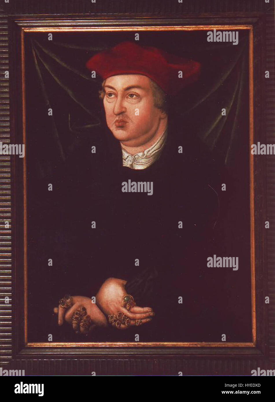 Cardinal Albrecht von Brandenburg was a German prince of the Catholic ...