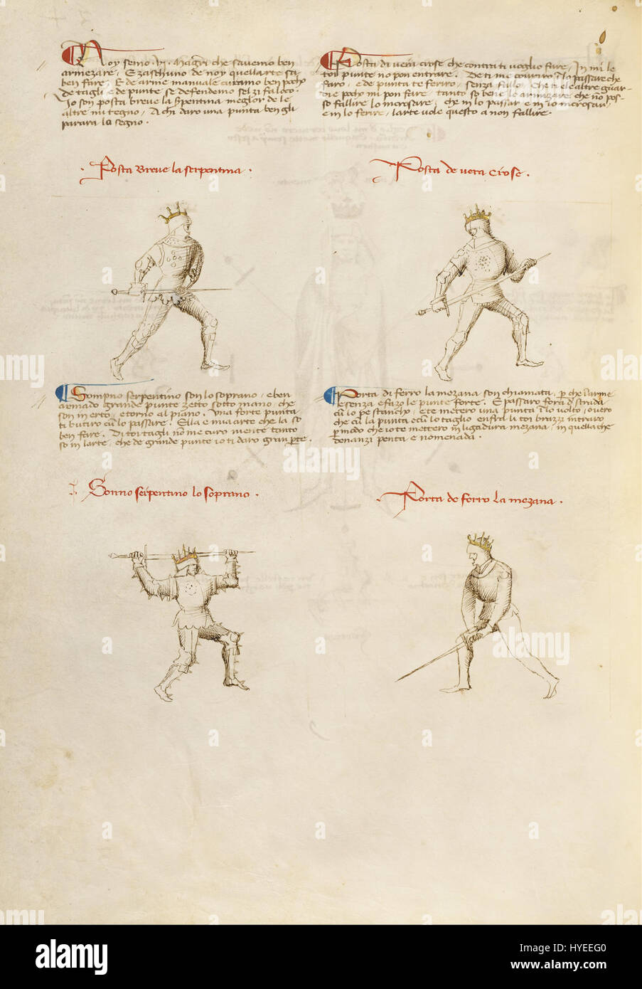 The manuscript 'Getty Ms. Ludwig XV 13 32v' features an illustration of ...