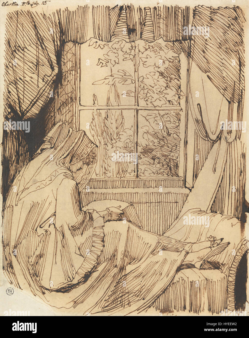 'Woman Reading, Seated Before a Window' by Henry Fuseli is an iconic ...