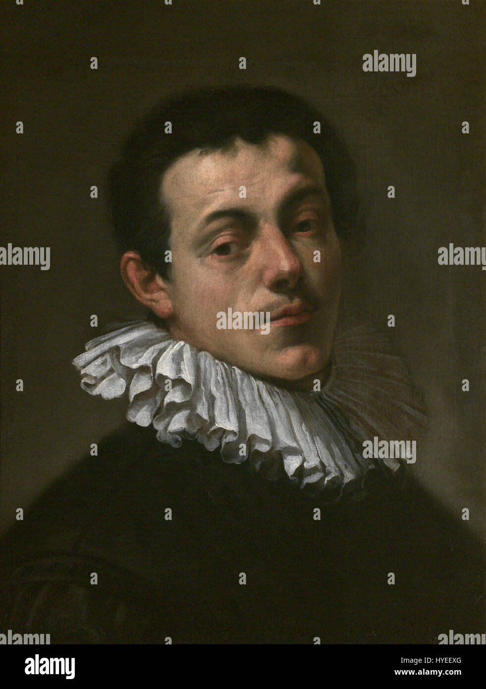 The 'Portrait of Painter Josef Heintz' by Hans von Aachen is a ...