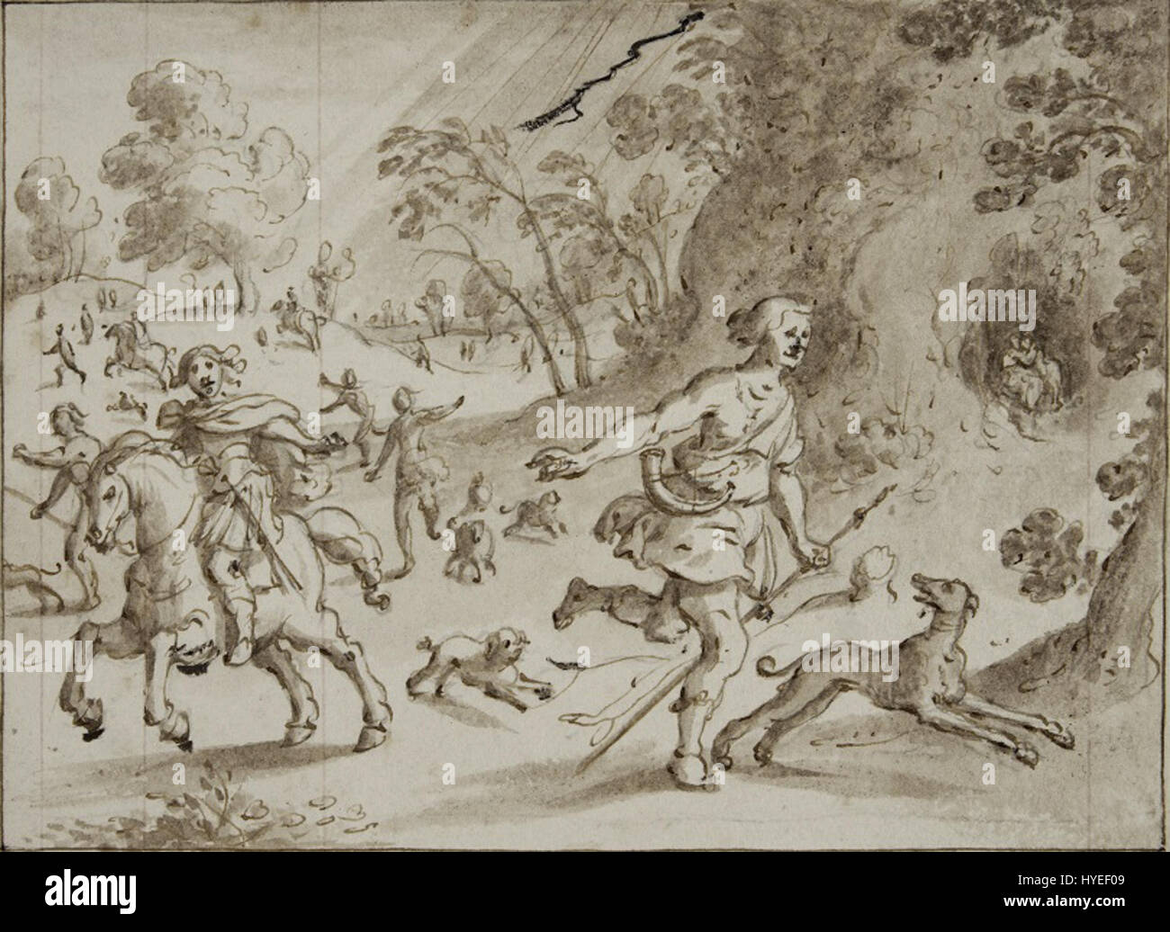 Aeneid painting hi-res stock photography and images - Alamy