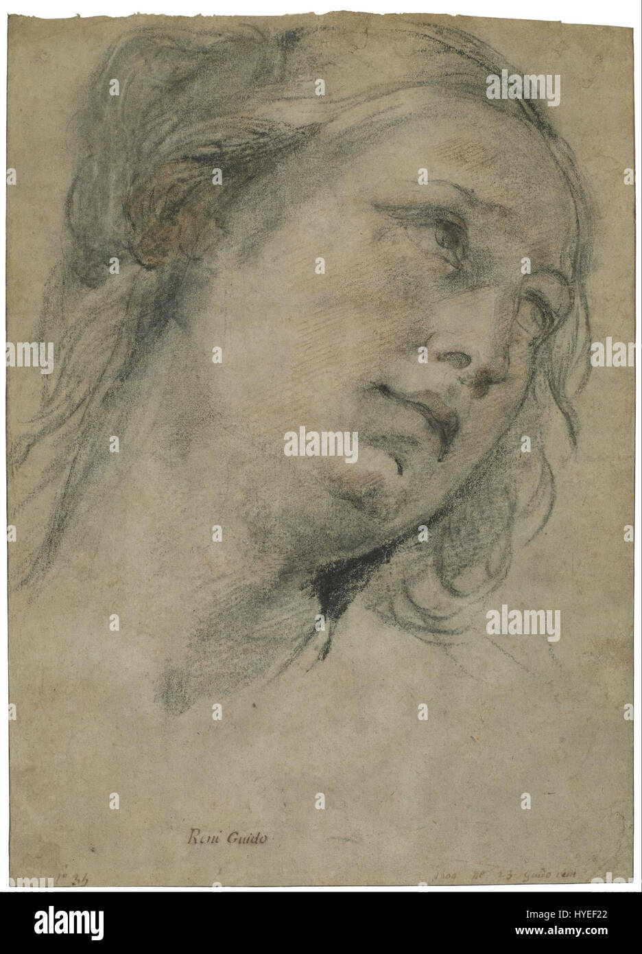 Guido Reni’s 'The Head of a Young Woman Looking Upward' is a classic ...