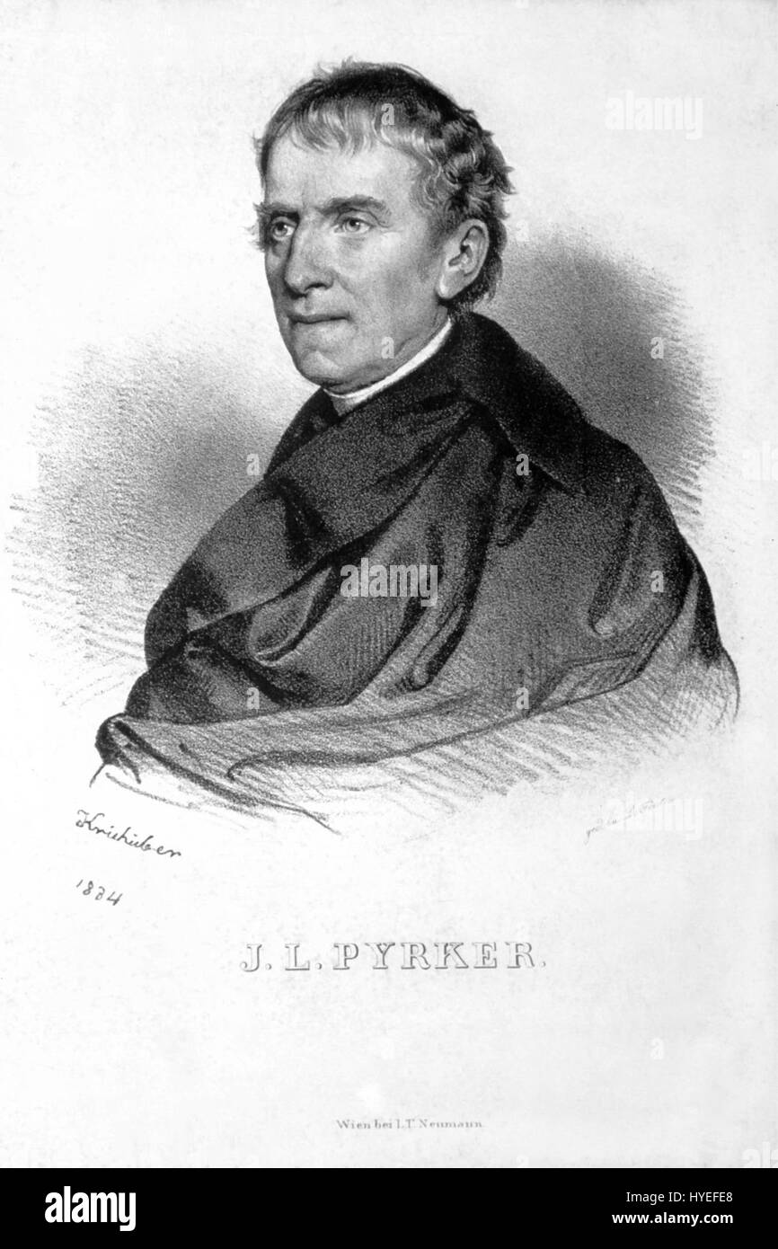 'J. L. Pyrker 1834 Litho' is a lithograph by Johann Ludwig Pyrker, a ...