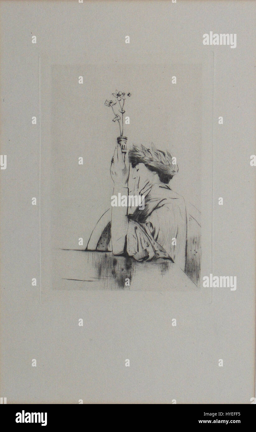 This artwork by Belgian Symbolist painter Fernand Khnopff explores ...