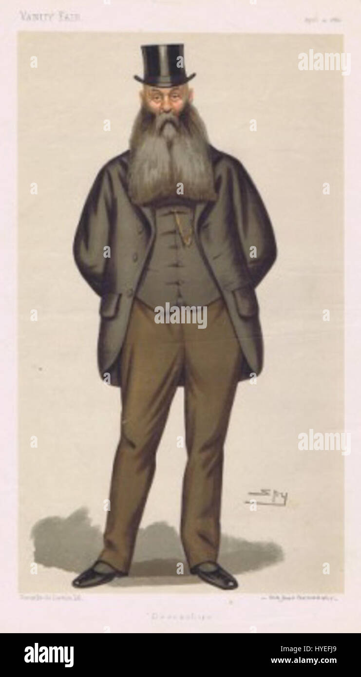 This image from Vanity Fair in 1886 by John Kennaway depicts a ...
