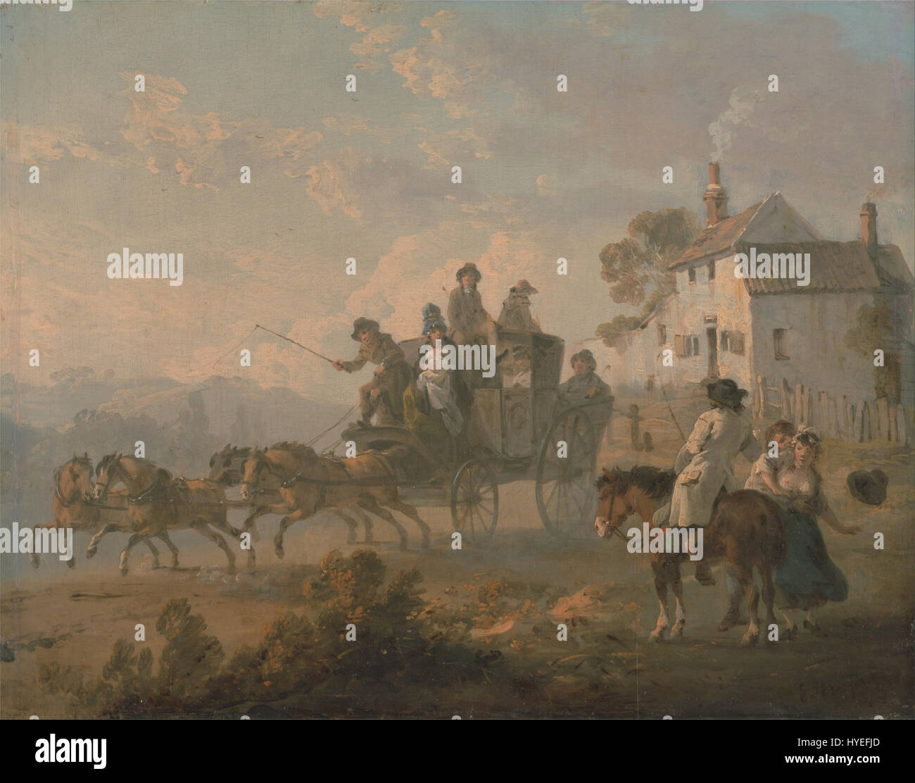 Painting by julius caesar ibbetson hi-res stock photography and images ...