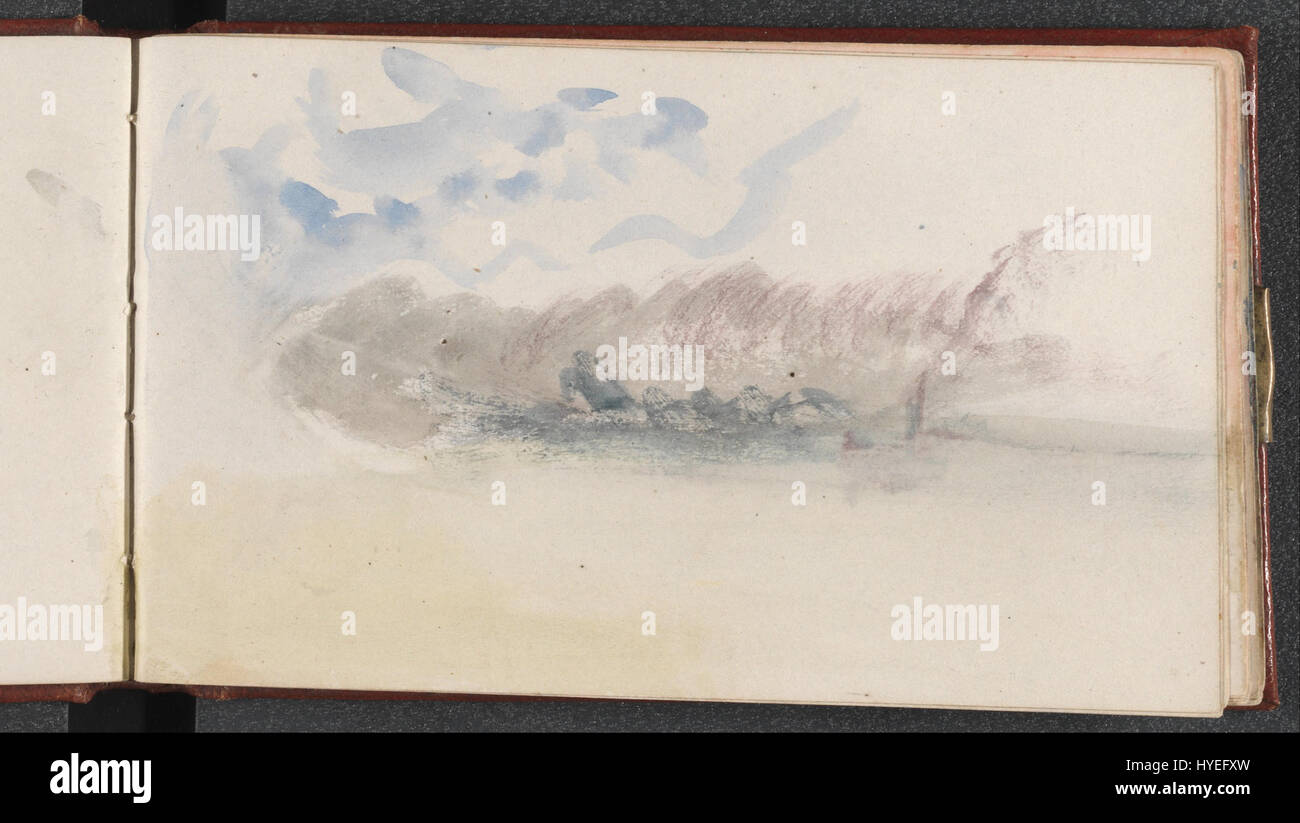 Joseph Mallord William Turner's 'The Channel Sketchbook' captures various coastal scenes and ...