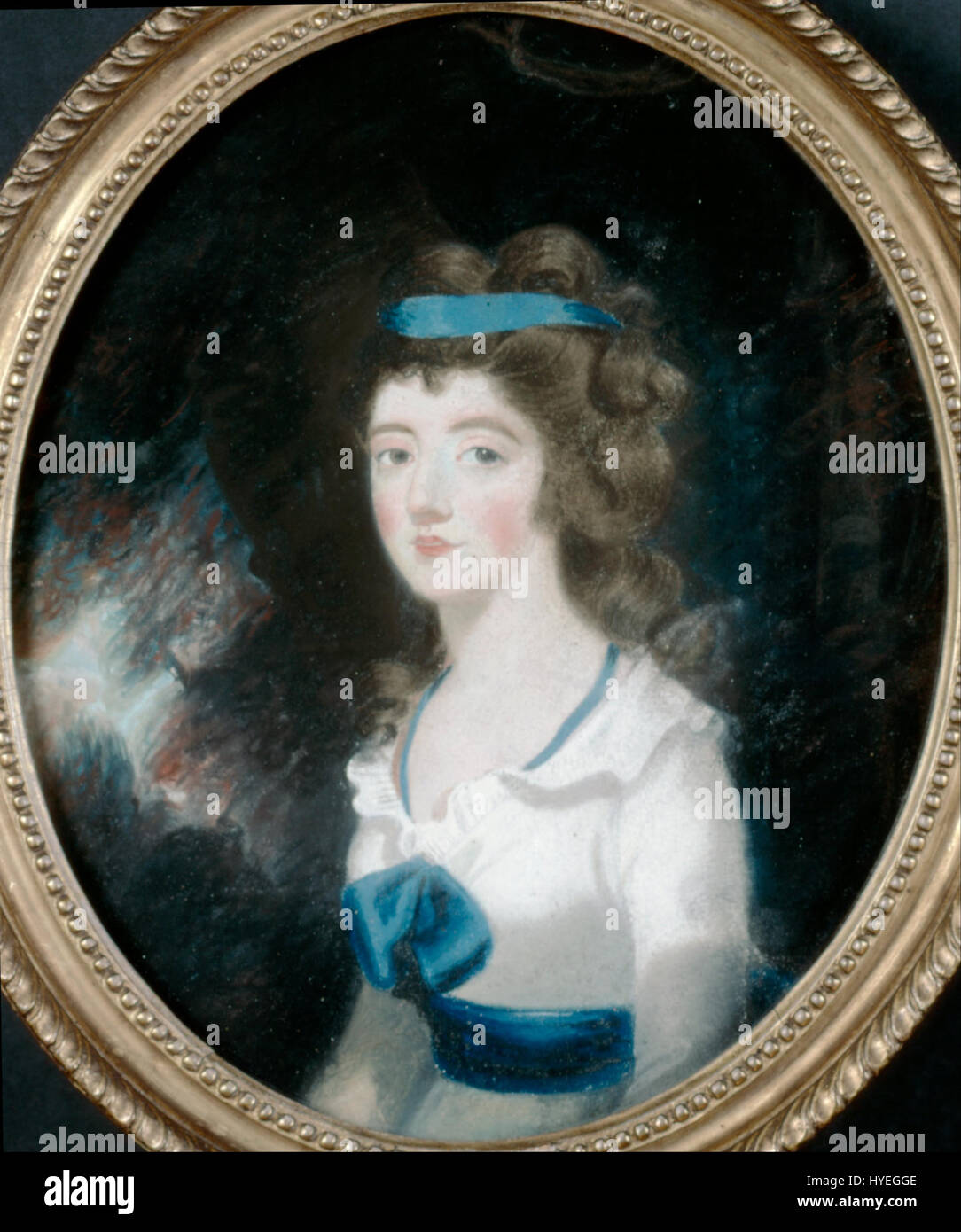 A portrait by Sir Thomas Lawrence, known for his skill in capturing the ...