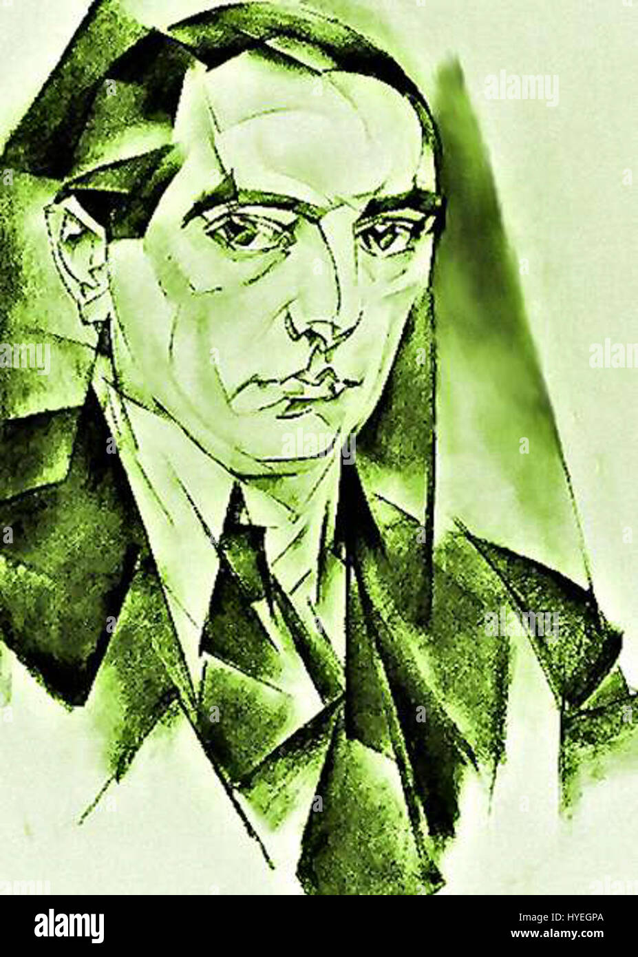 Leo Gestel, Self Portrait, 1913 Stock Photo - Alamy