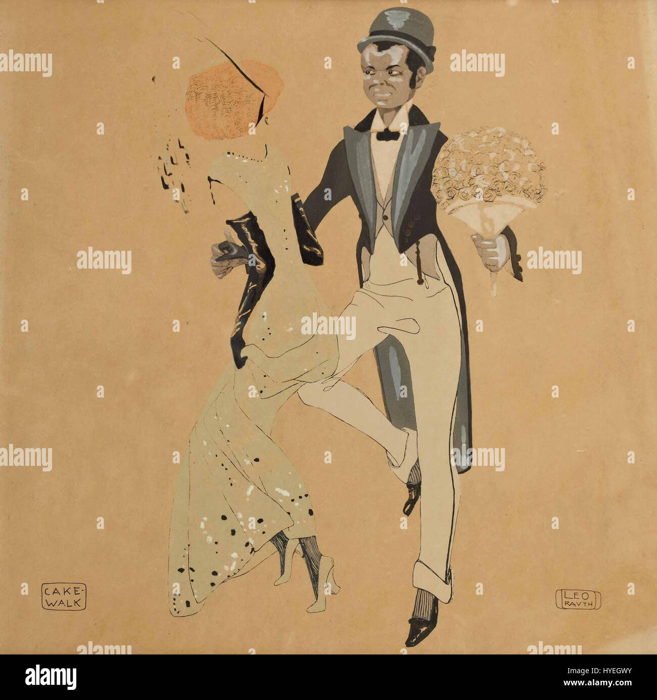 Leo Rauth’s painting 'Cake Walk' captures the lively energy of this ...