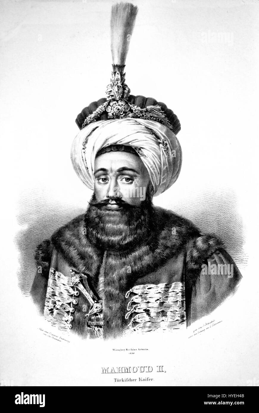 Sultan mahmud ii of the ottoman empire hi-res stock photography and ...
