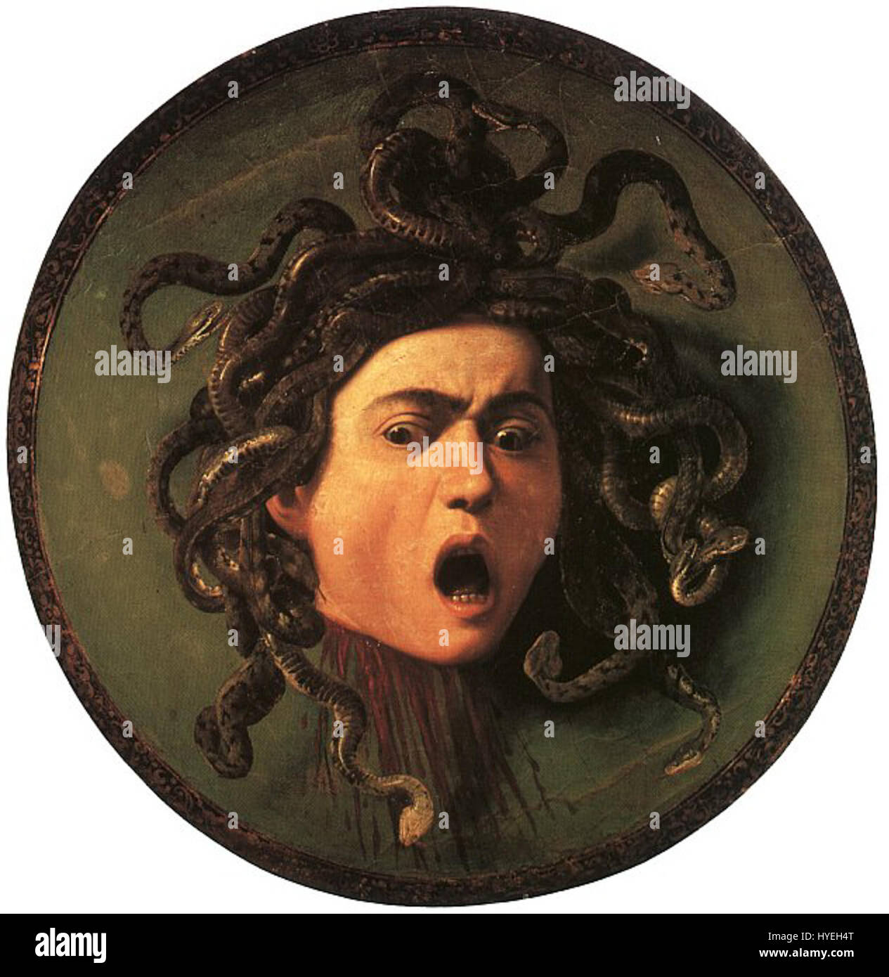Caravaggio painting of medusa hi-res stock photography and images - Alamy