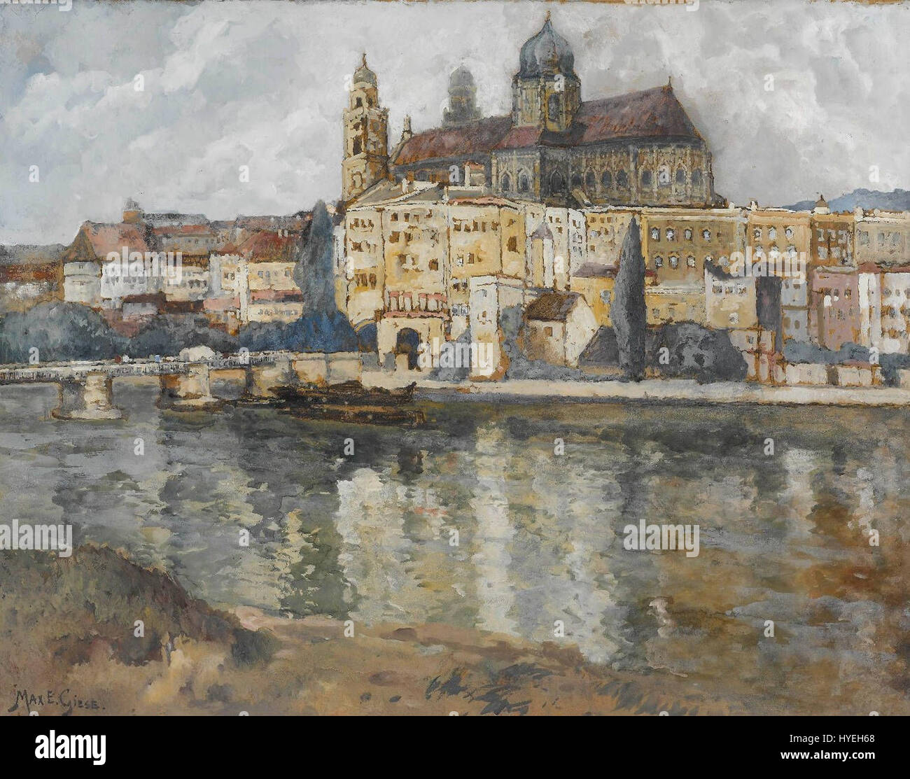 Max Eduard Giese was a German artist, known for his cityscapes ...