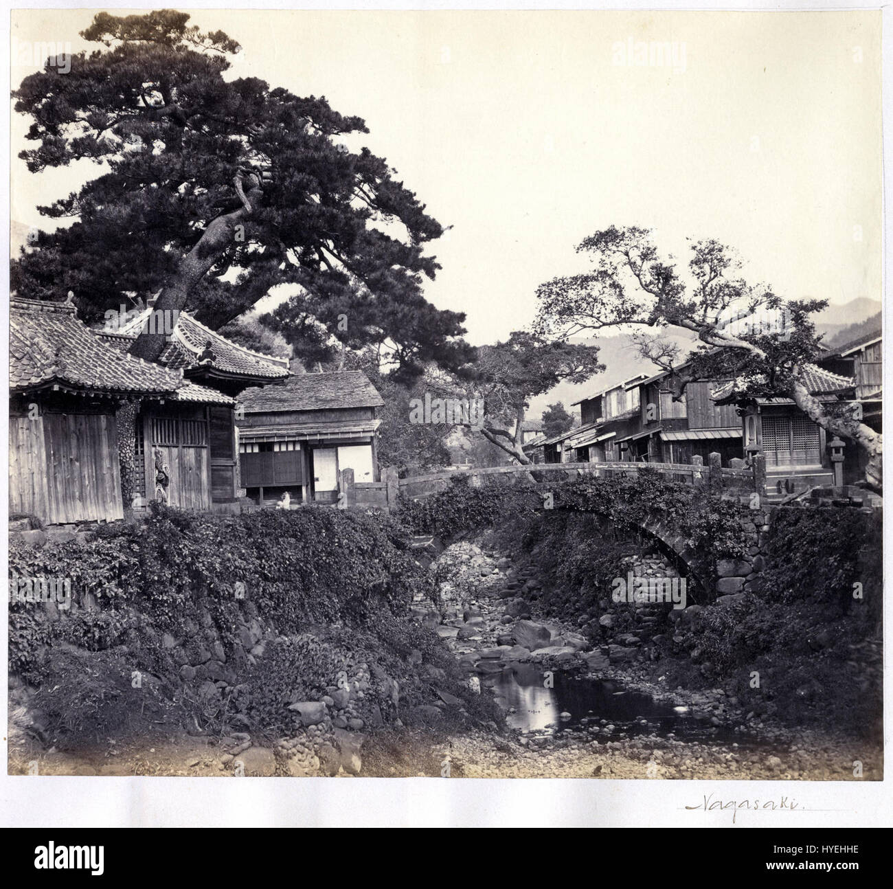 This photograph of Nagasaki in 1865 offers a glimpse into the city ...