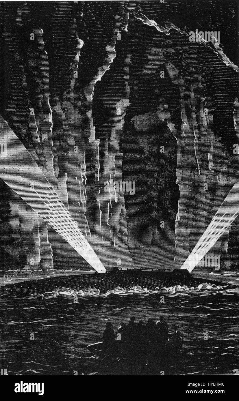 The nautilus verne Black and White Stock Photos & Images - Alamy