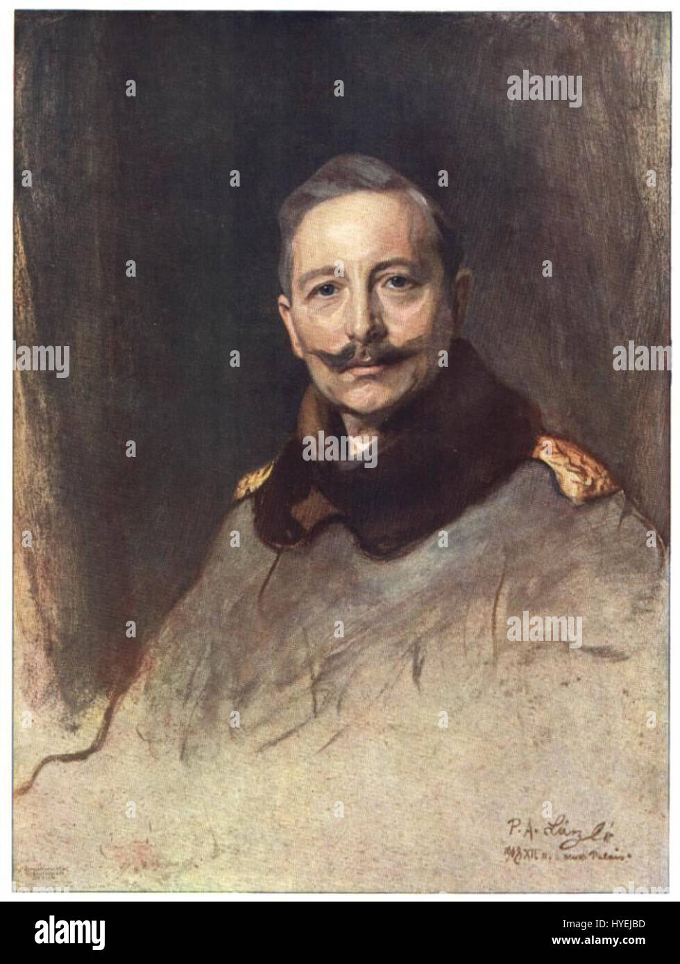 Kaiser wilhelm ii portrait hi-res stock photography and images - Alamy