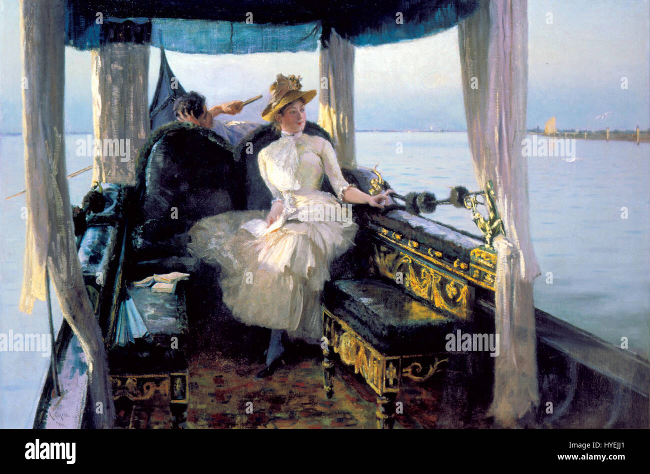 Marine scene depicts boats hi-res stock photography and images - Alamy