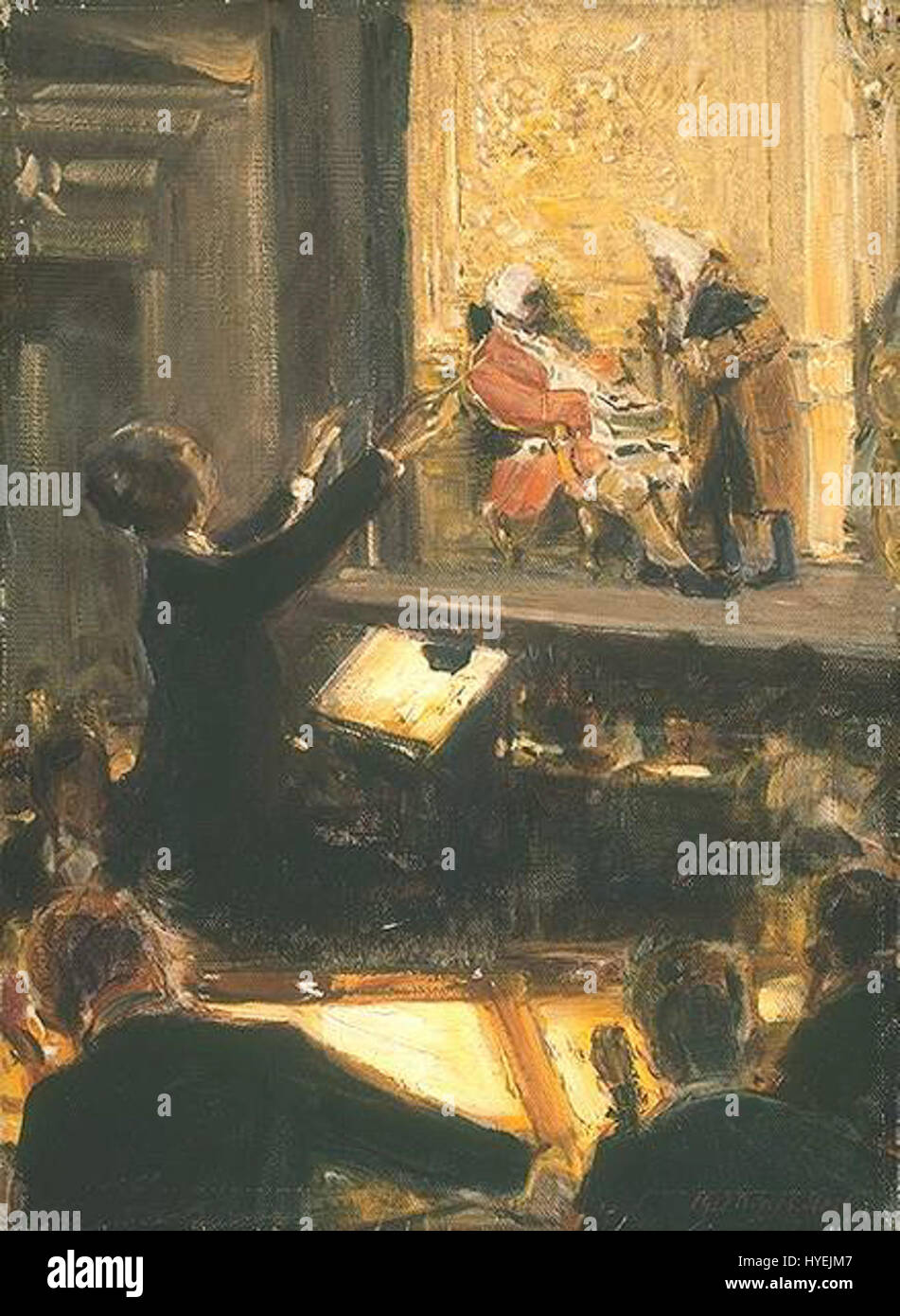 Robert Sterl Schuch dirigiert Rosenkavalier Stock Photo - Alamy