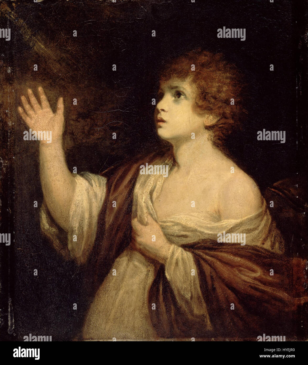 *The Calling of Samuel* by Sir Joshua Reynolds, painted in 1776 ...