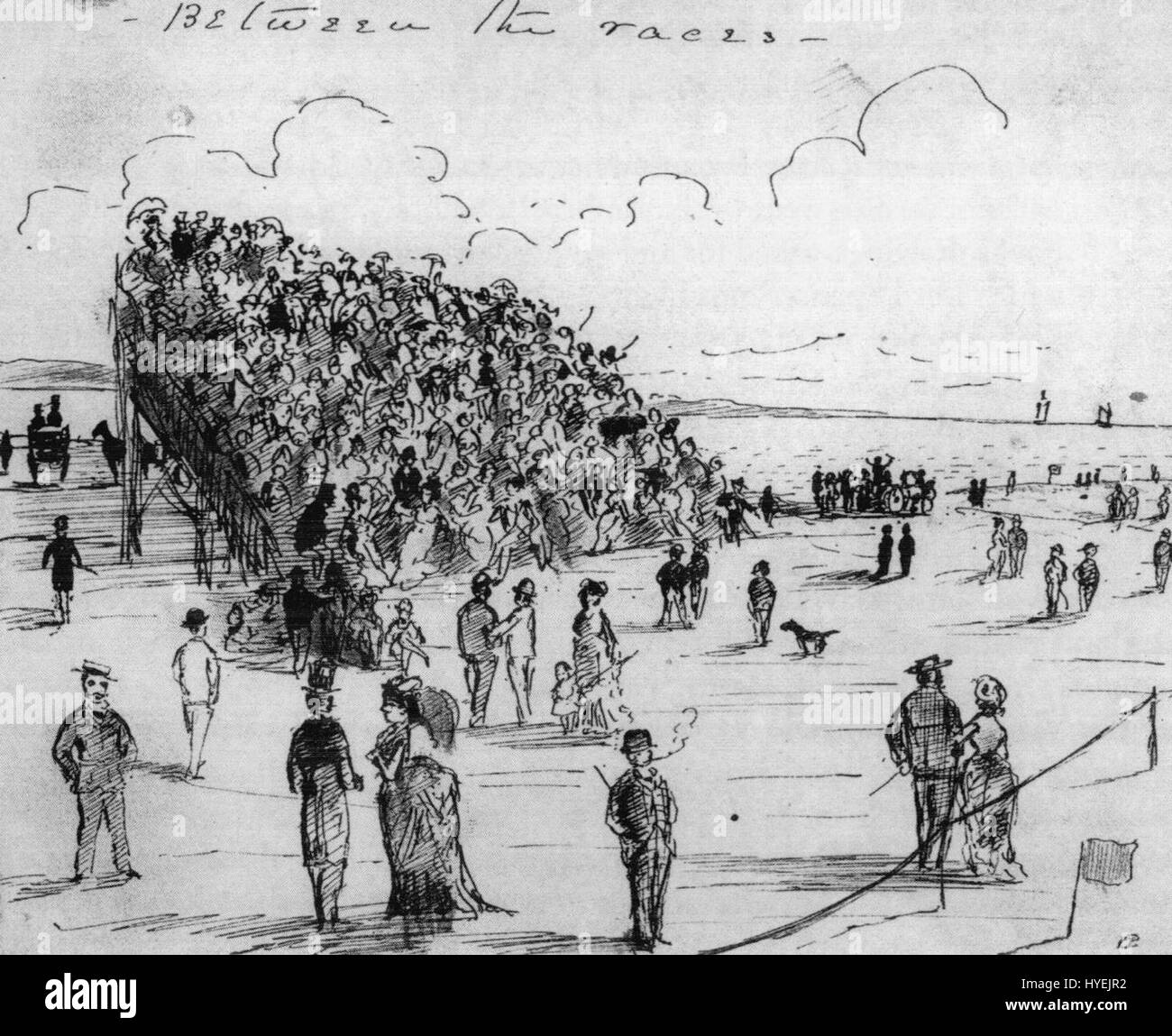 Showcasing excitement Black and White Stock Photos & Images - Alamy