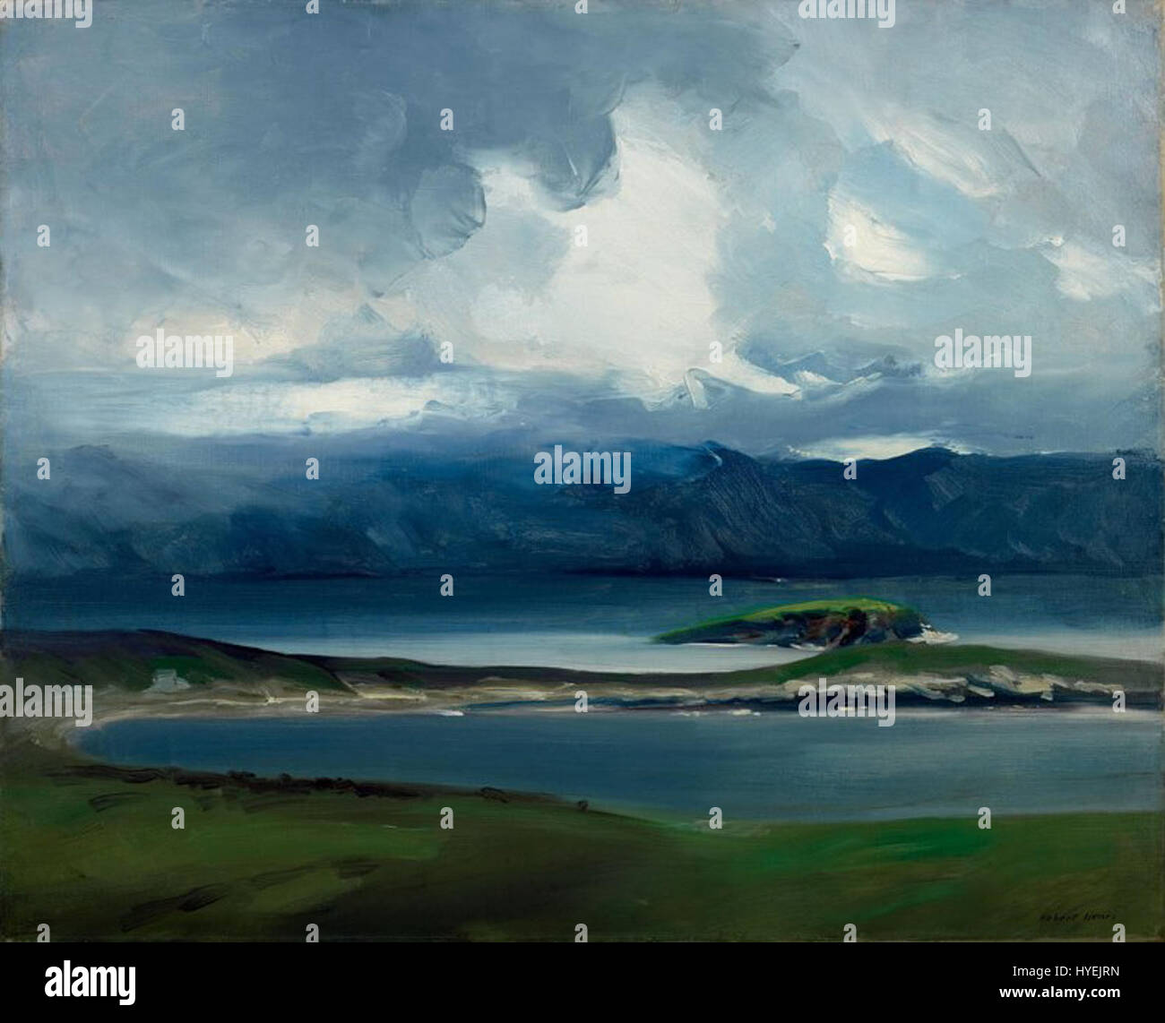 West Coast of Ireland (1913) by Robert Henri depicts the rugged beauty ...