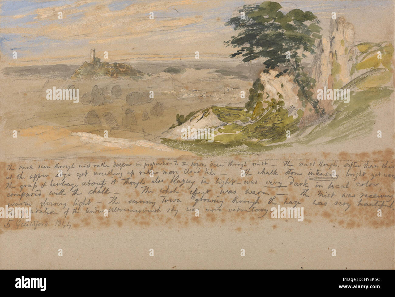 Samuel palmer work of art hi-res stock photography and images - Alamy