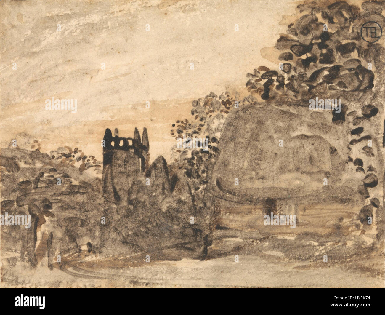 Samuel palmer work of art hi-res stock photography and images - Alamy