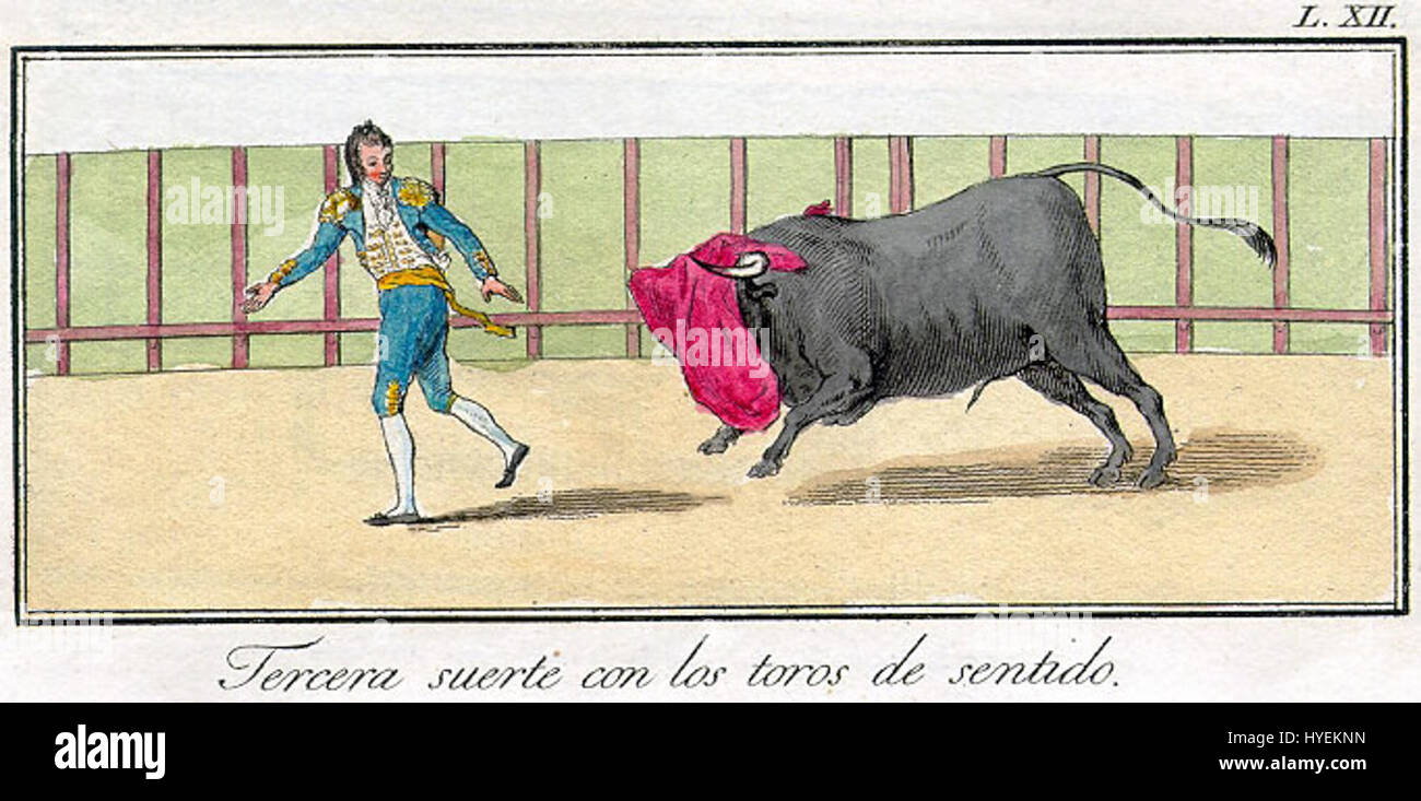 'Tauromaquia 1796 LXII' is part of a series by Francisco Goya ...
