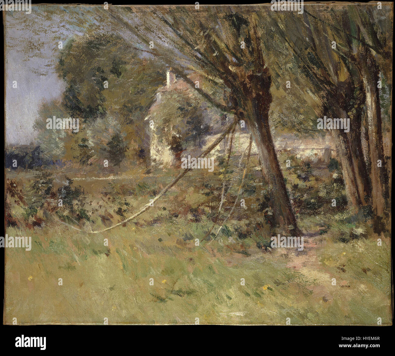 'Theodore Robinson Willows' is an artwork by American artist Theodore ...