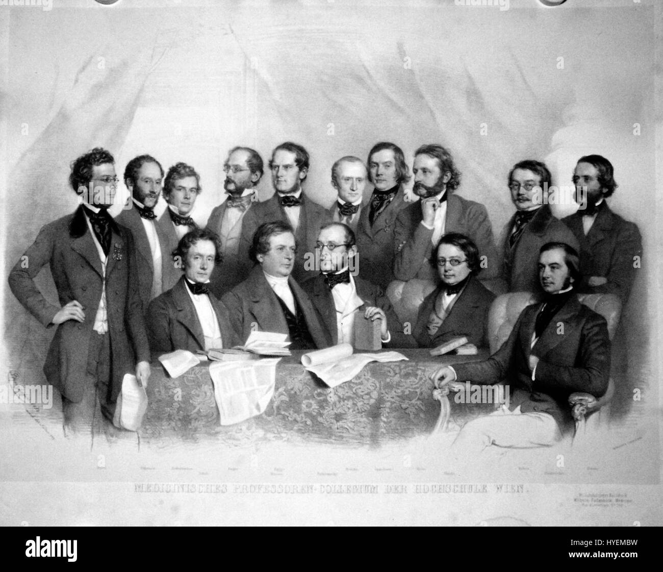 Professors 1800s hi-res stock photography and images - Alamy