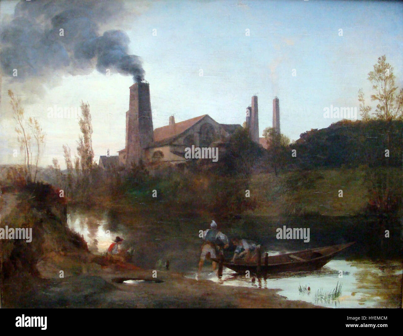 The 'Blechen Walzwerk Eberswalde' refers to a work by the German artist ...