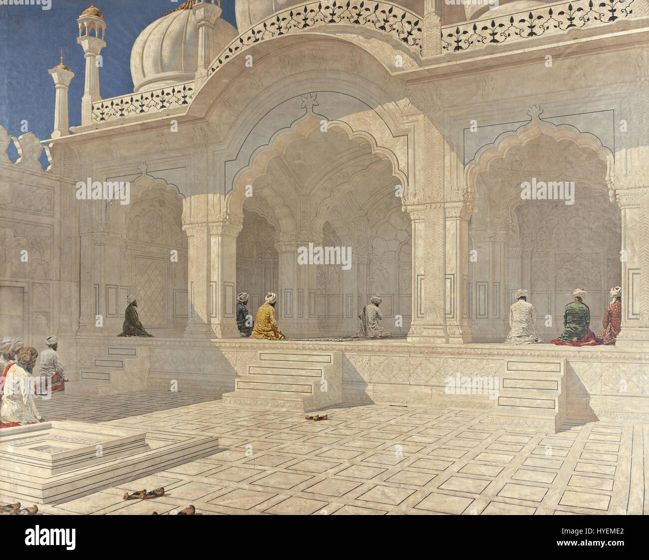 Vasily Vereshchagin Pearl Mosque, Delhi Stock Photo - Alamy