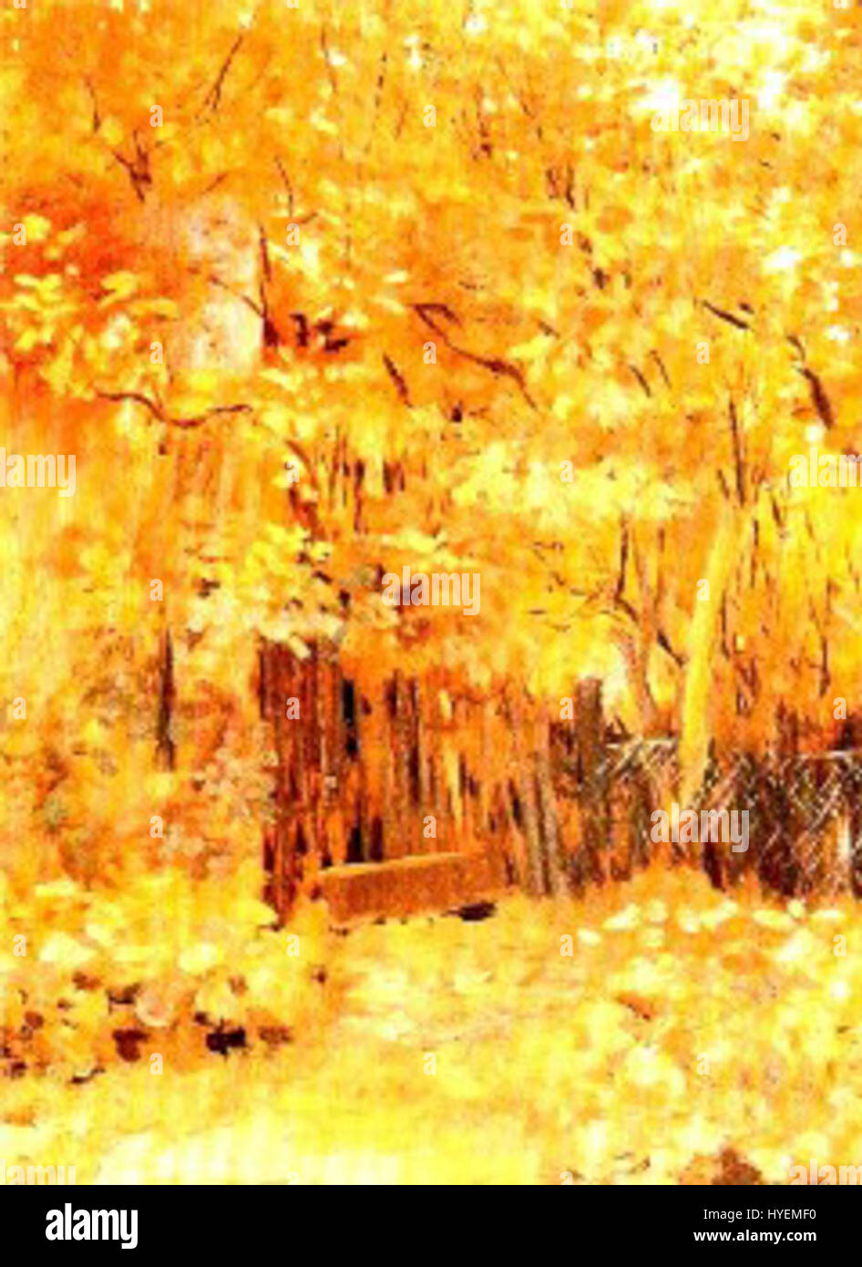 'Vb jesenji pejsaz' (Autumn Landscape) captures the beauty of fall ...
