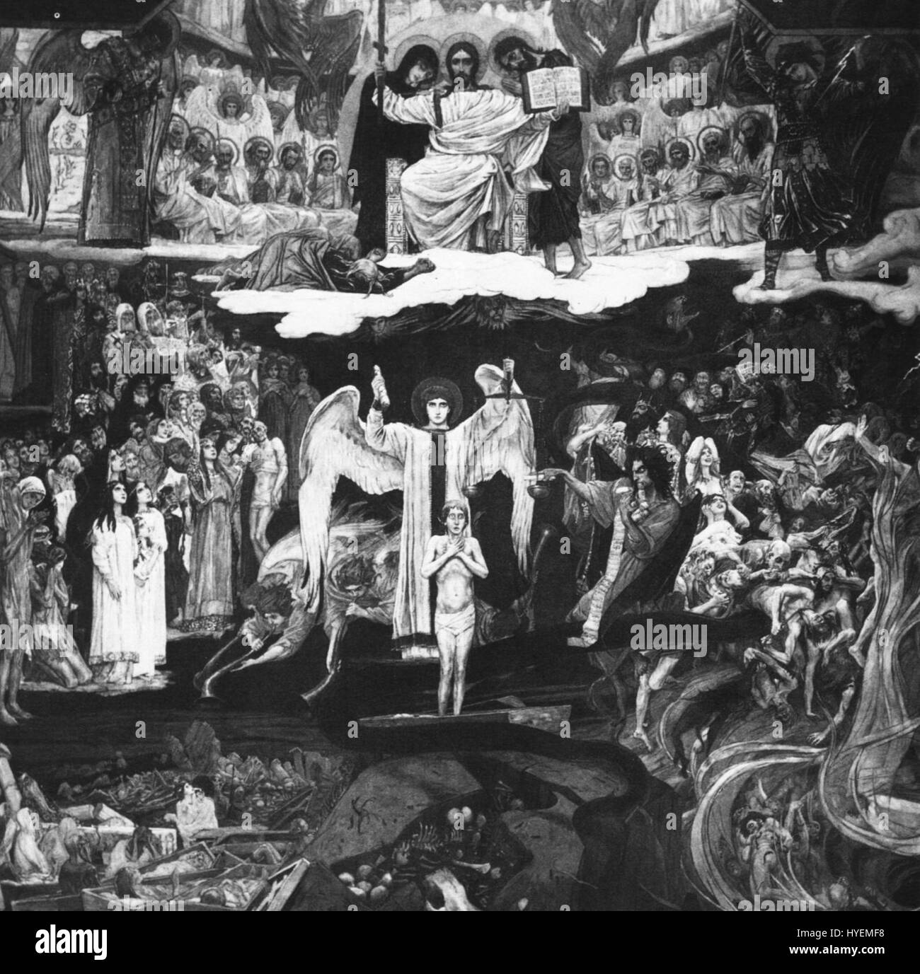 'Last Judgment' by Viktor Vasnetsov depicts the final judgment in ...