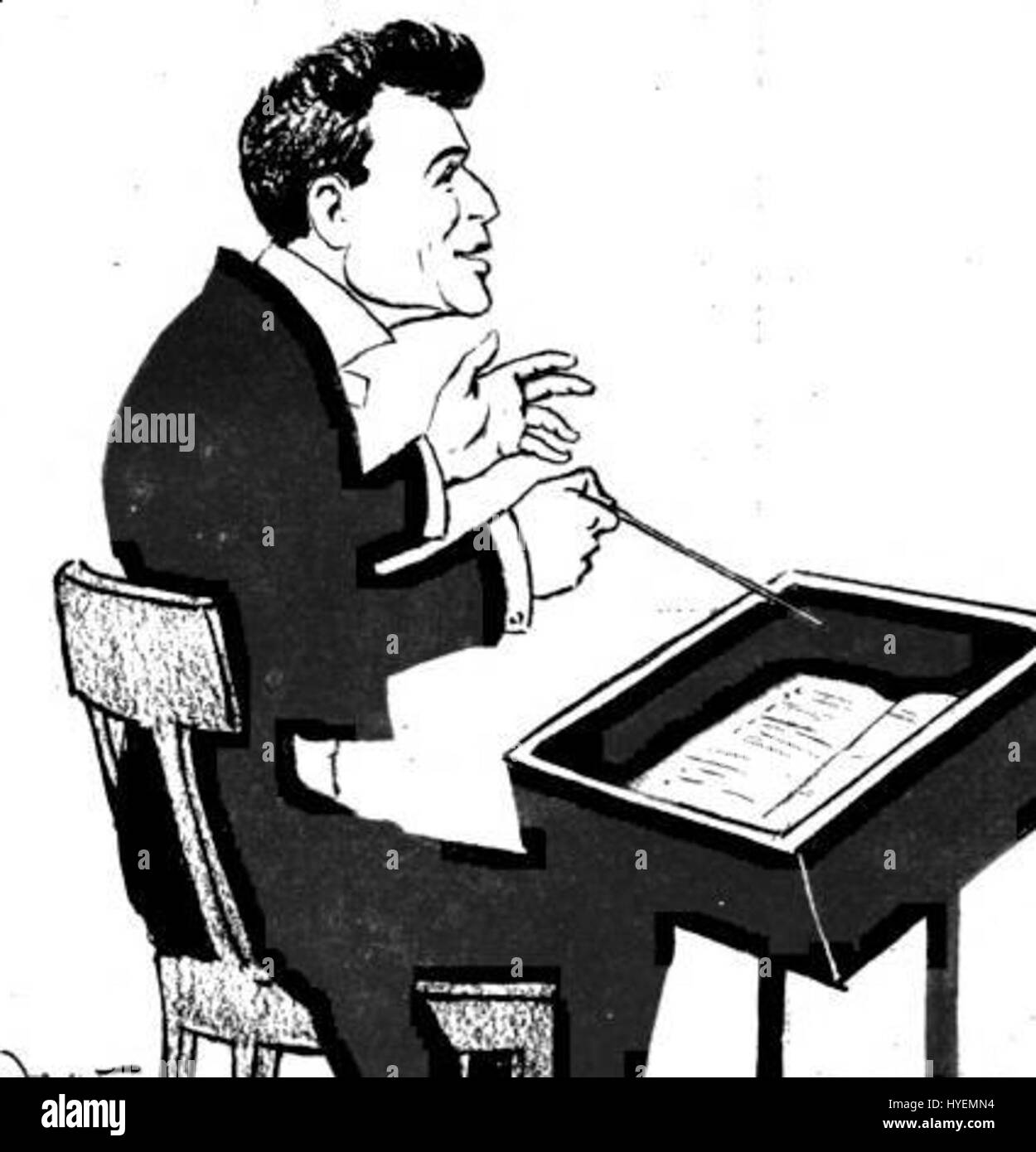 A caricature by Walter captures exaggerated features and expressions, a ...