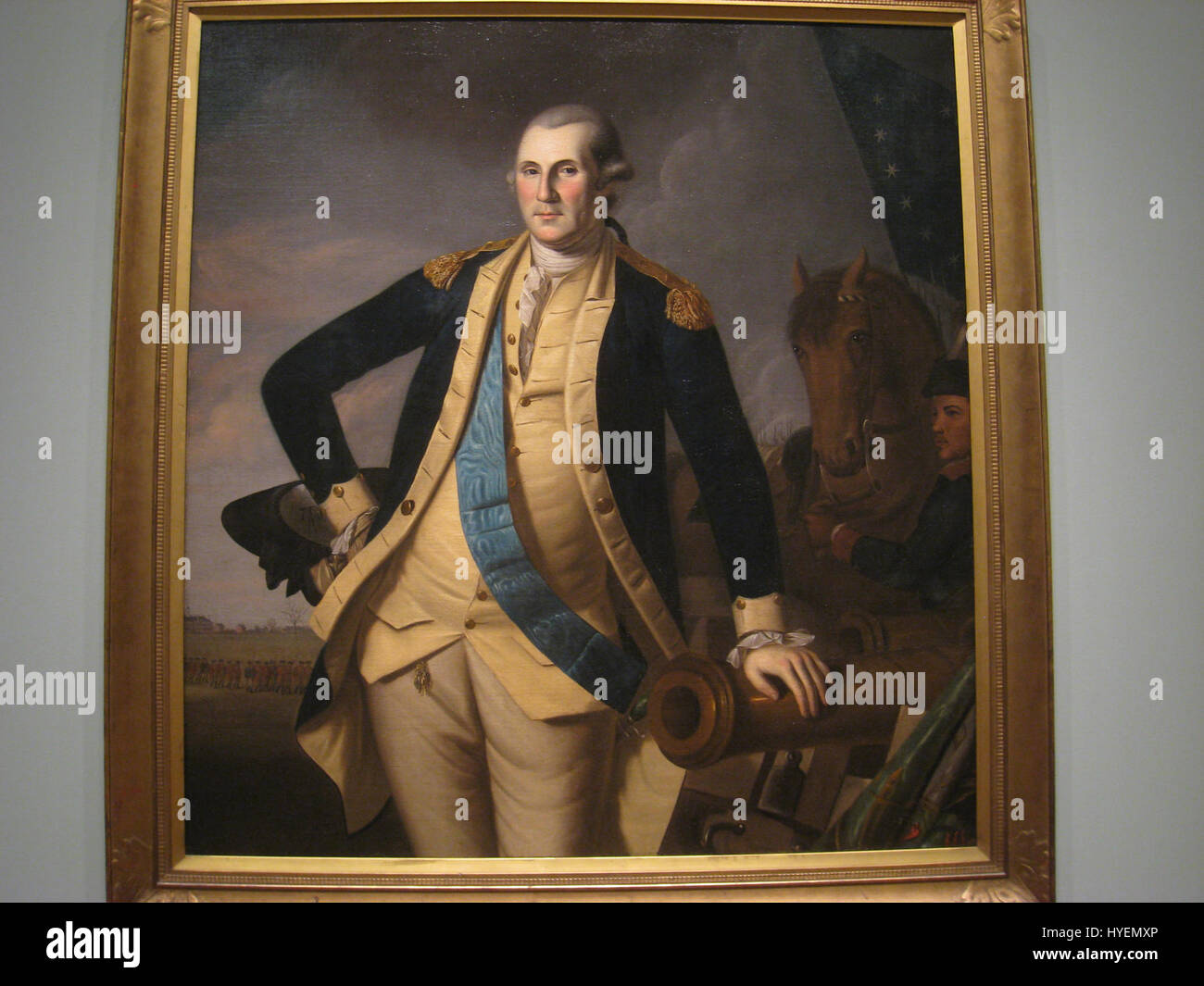 George washington battle of princeton hi-res stock photography and ...