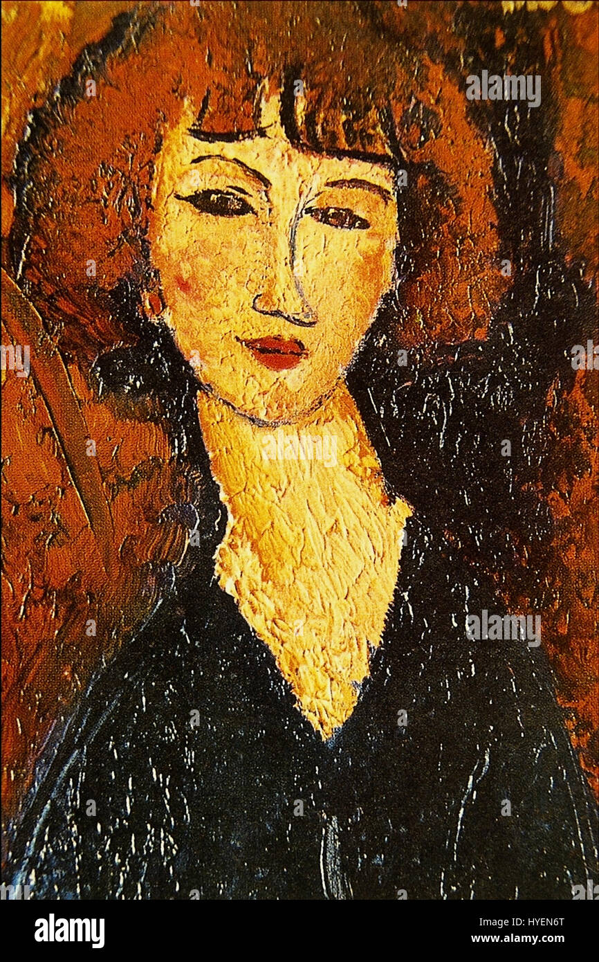 Modiglianis style hi-res stock photography and images - Alamy