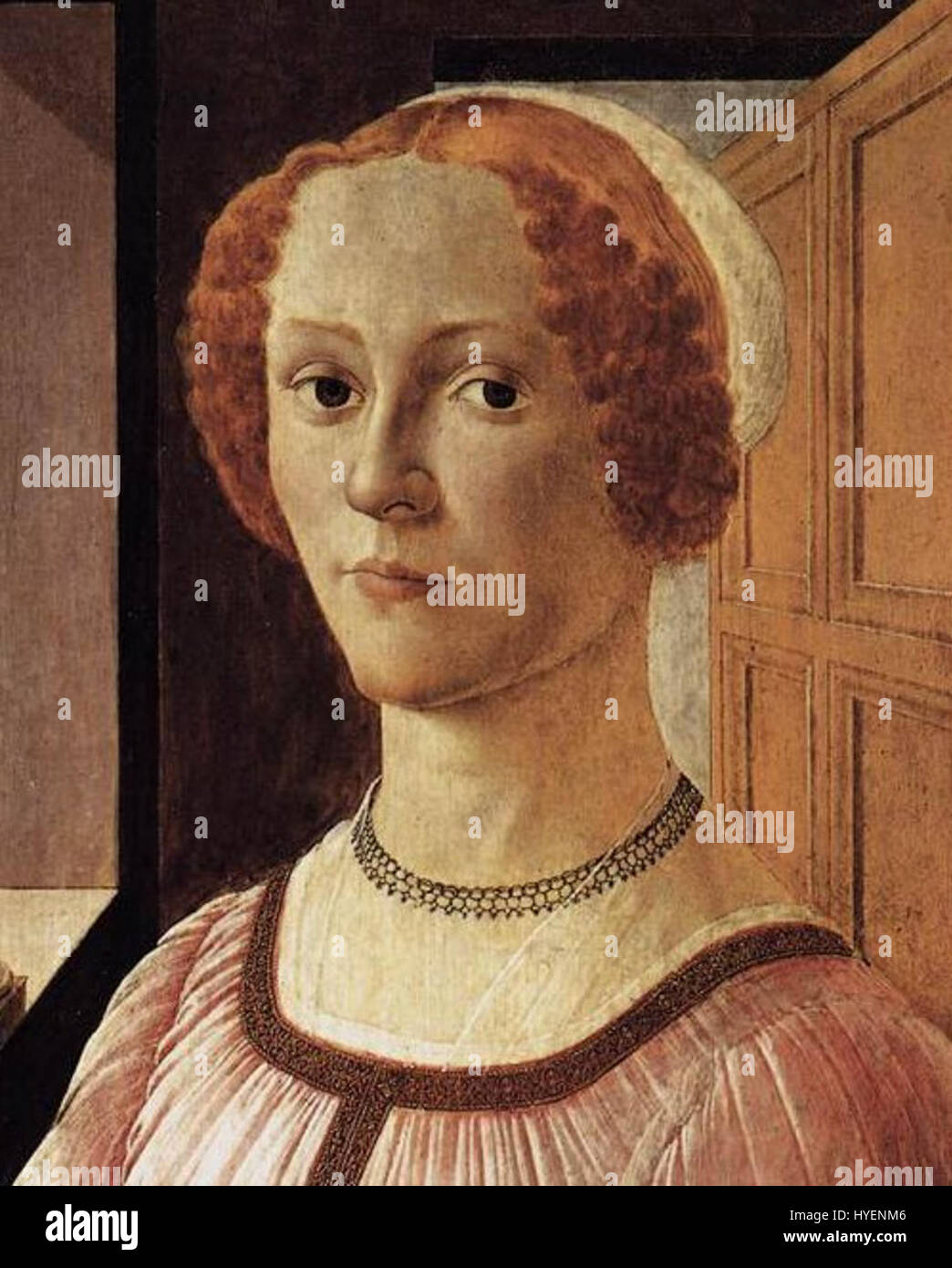 Female portrait painting botticelli hi-res stock photography and images ...