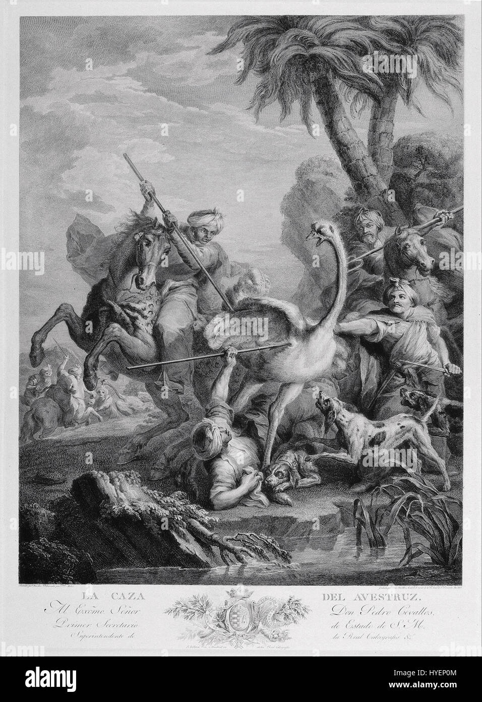 Blai Ametller's *Ostrich Hunting* portrays the exotic and thrilling ...