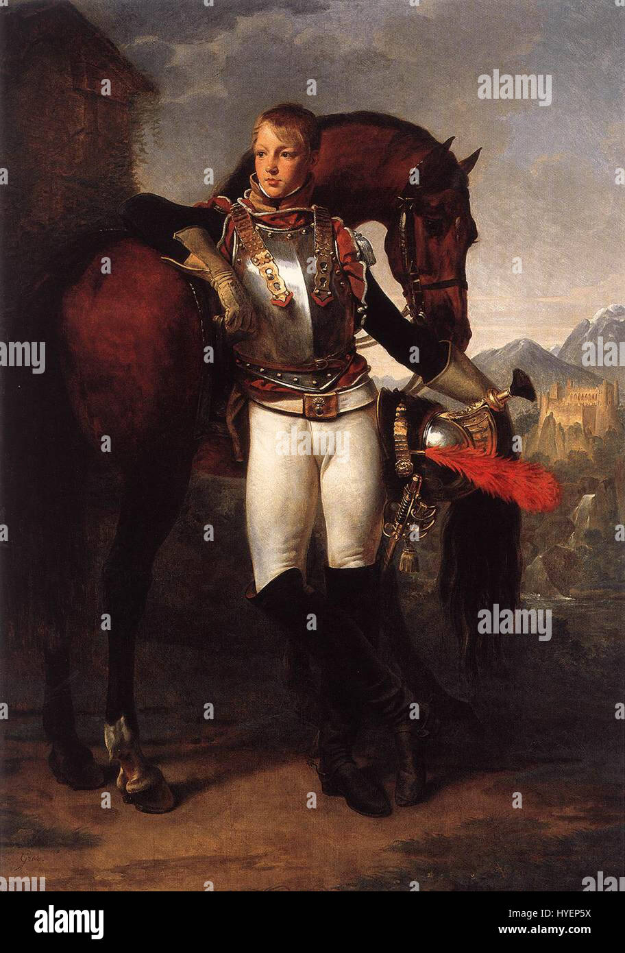 This portrait by Antoine Jean Gros depicts the Second Lieutenant ...