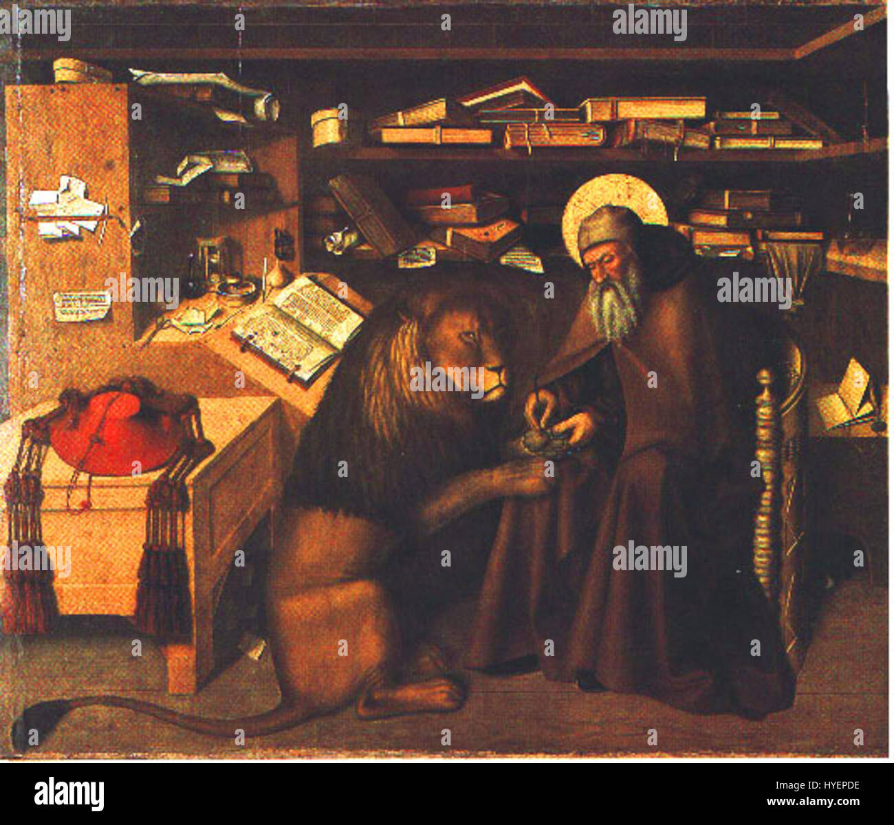 Colantonio refers to a historical or artistic figure, potentially an ...
