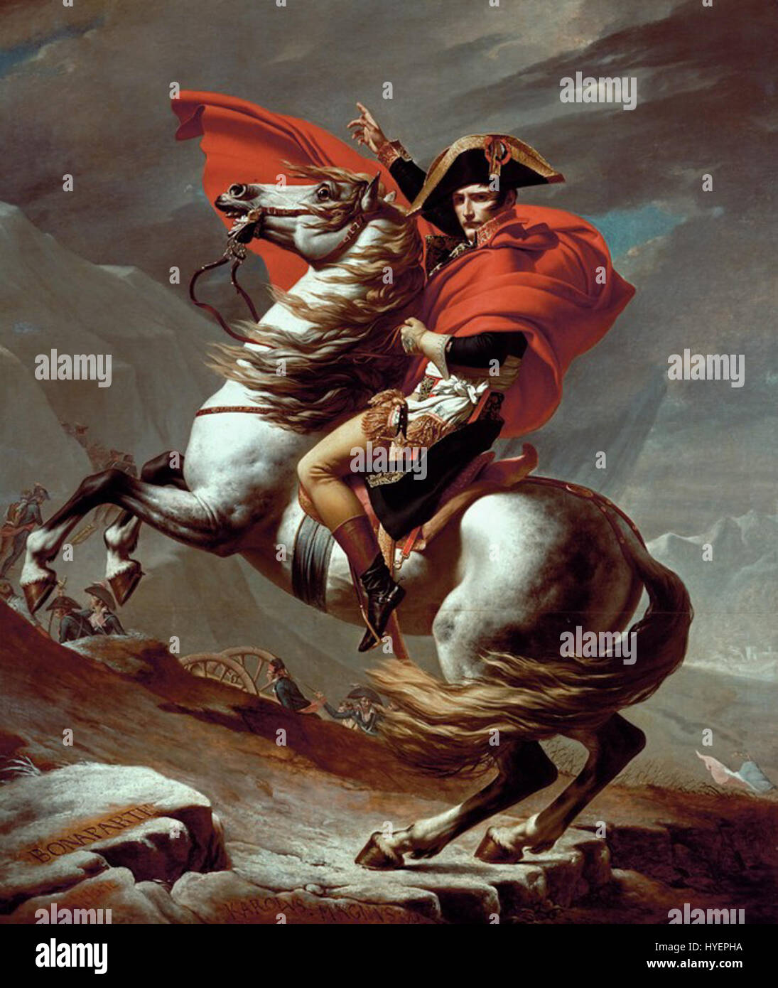 Napoleon bonaparte portrait artist hi-res stock photography and images ...