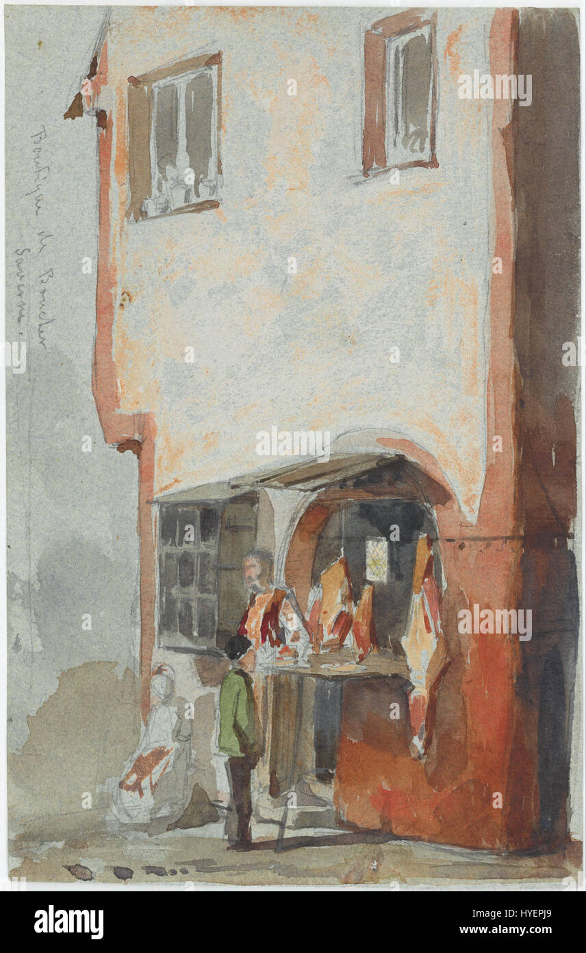 *The Butcher's Shop* (also known as *Boutique de Boucher*) by James ...