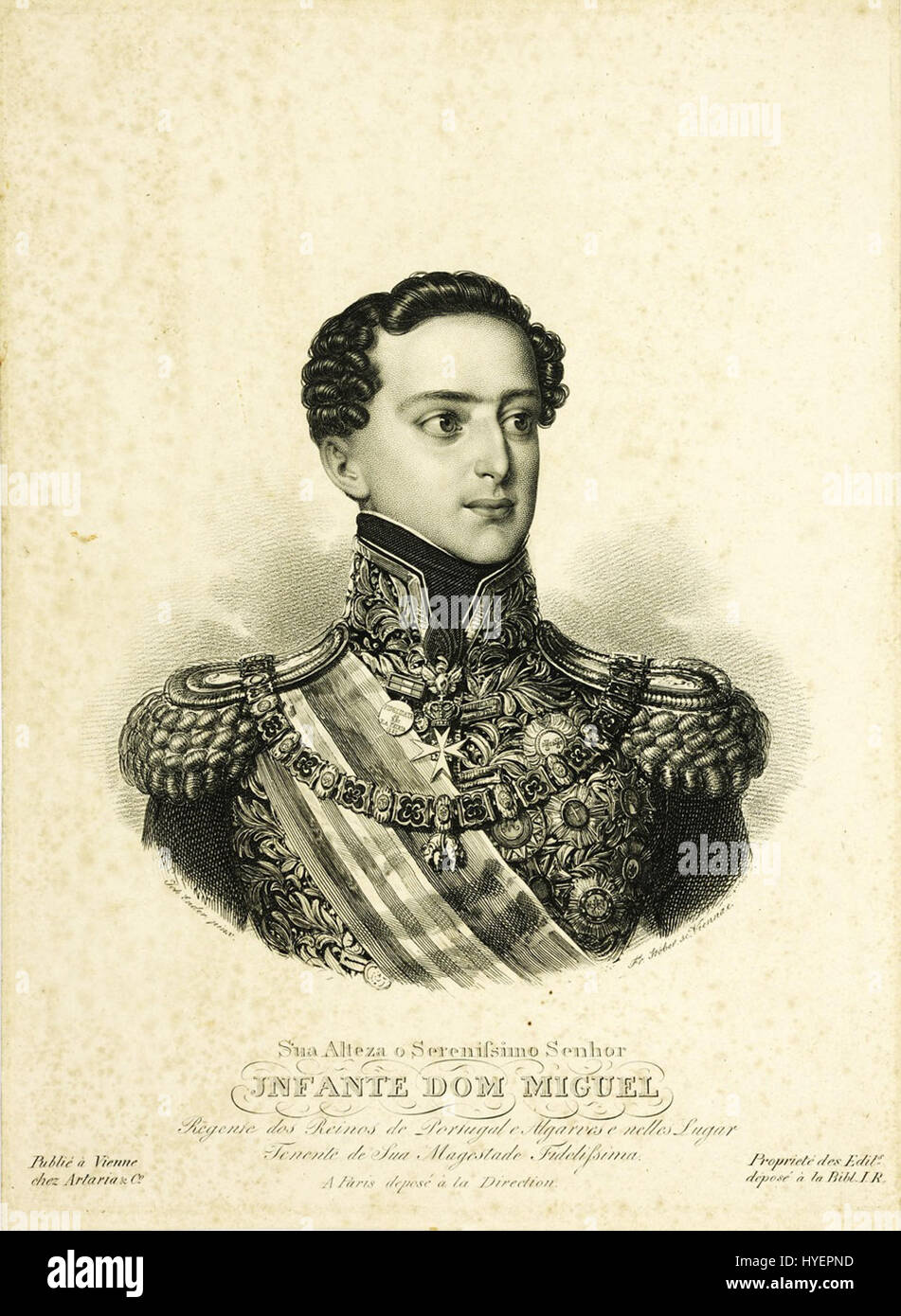 Dom Miguel, also known as Miguel I of Portugal, was a controversial ...
